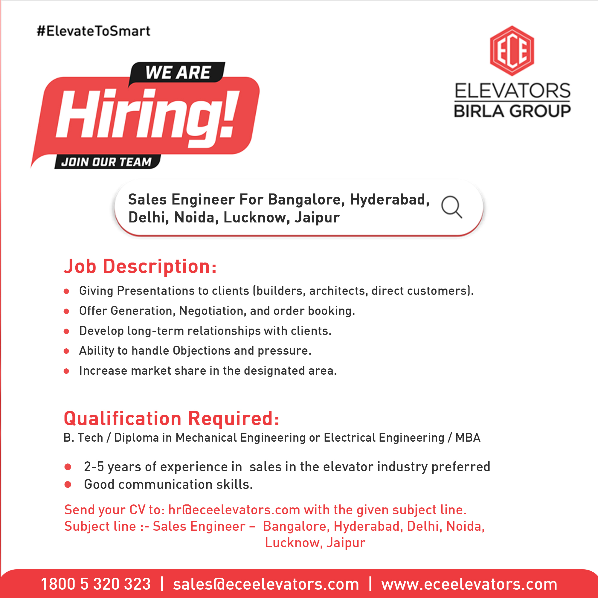 ECE Elevators | ECE Lifts | ECE Industries LTD - Birla Group